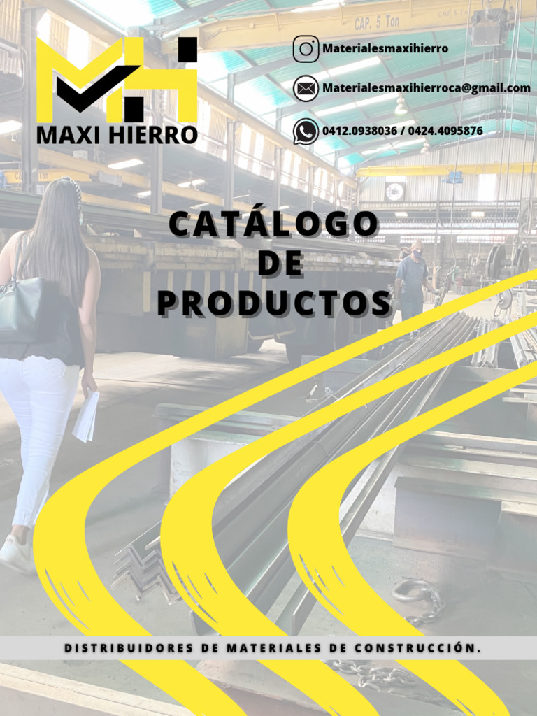 CATÁLOGO MAXI HIERRO V | PDF | Procesos industriales | Ingeniería de Edificación
