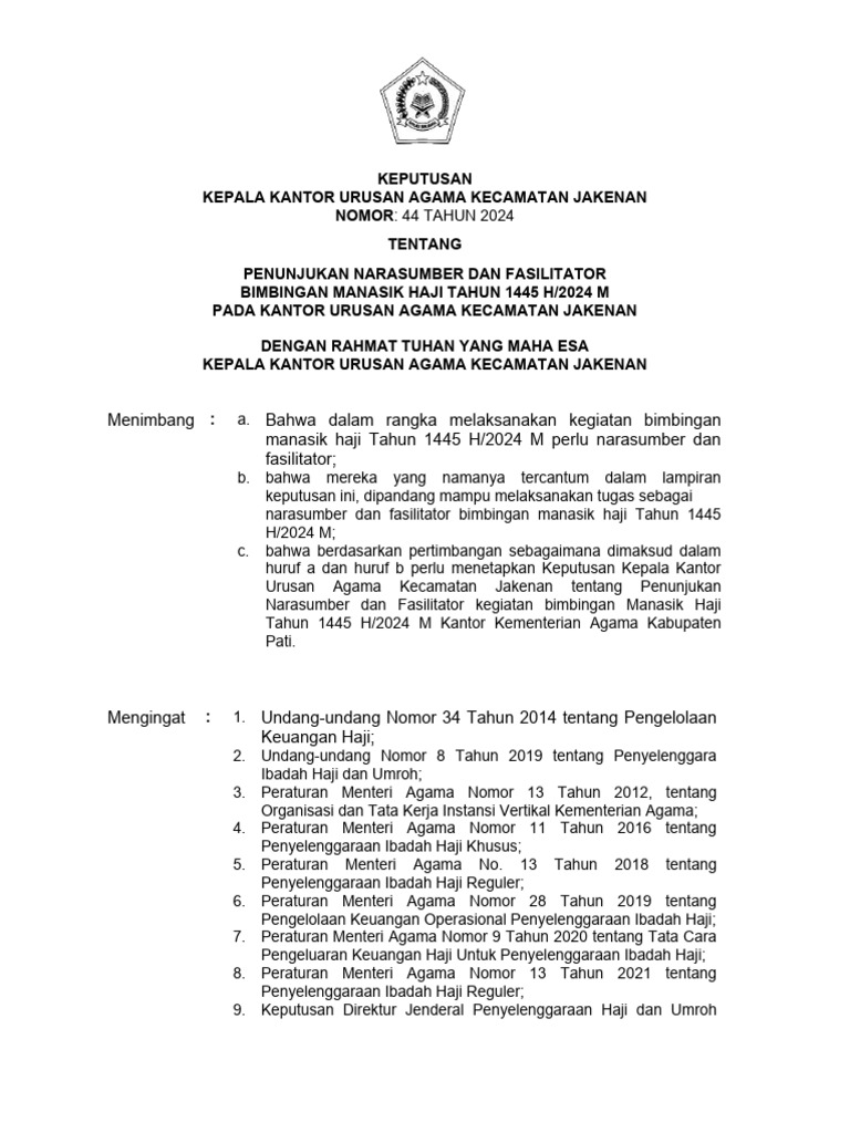 SK Pemateri | PDF