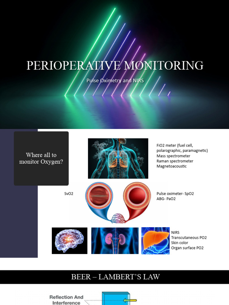 PERIOPERATIVE MONITORING | PDF