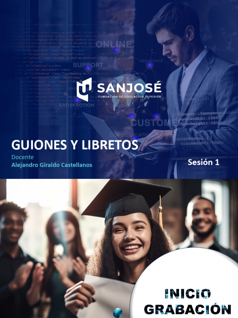 GION Sesión 1-Introducción Guiones | PDF