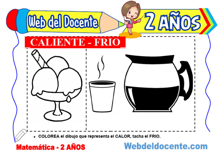 Caliente y Frío Para Niños de 2 Años | PDF