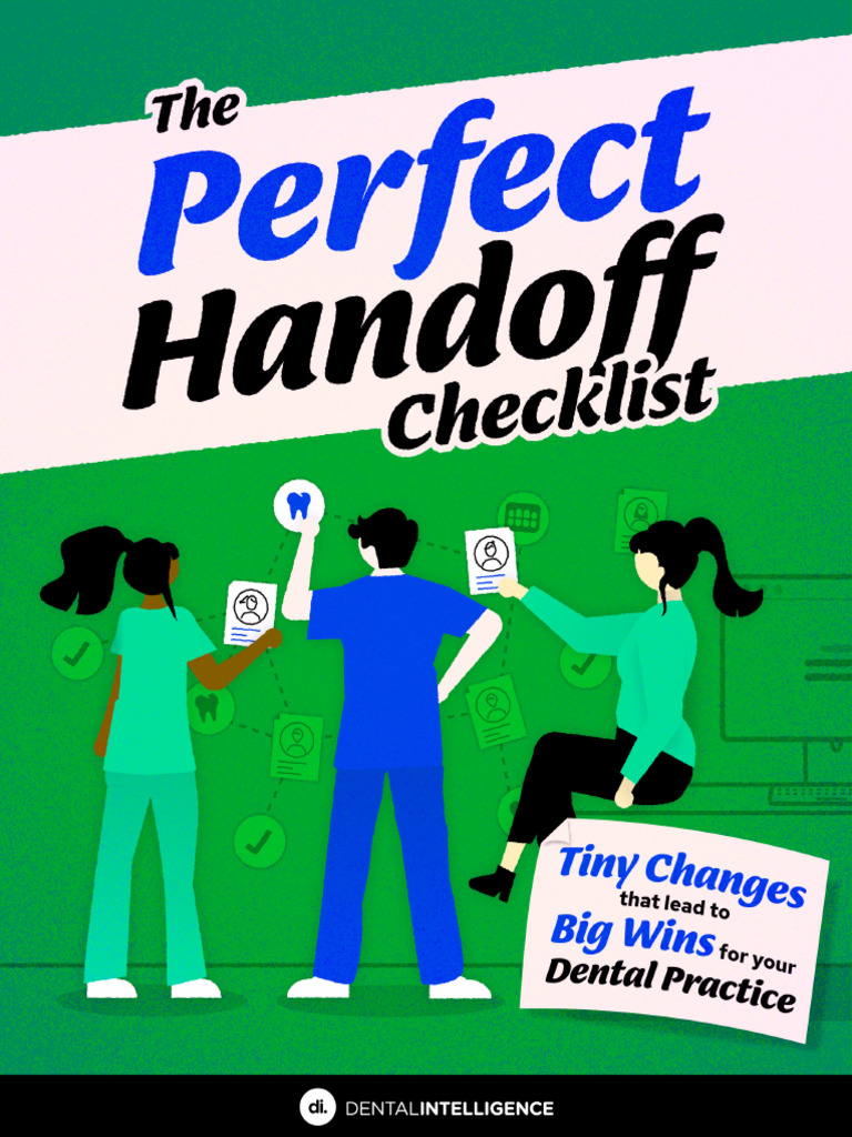 Handoff checklist | PDF | Dentistry | Patient