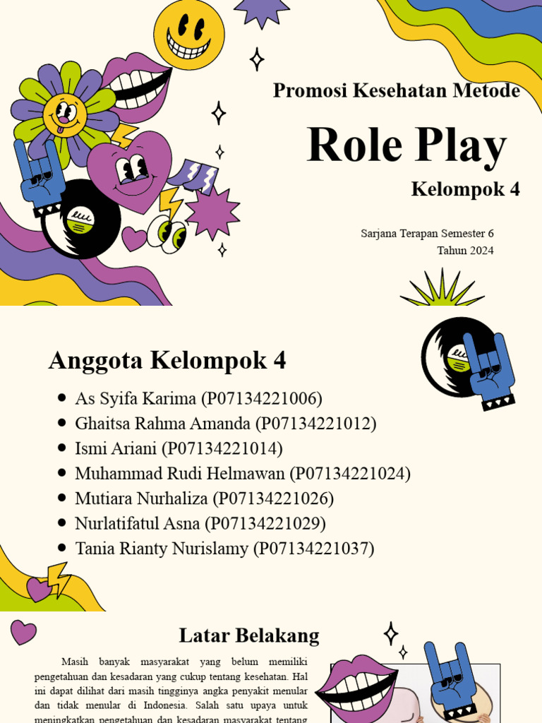 Kelompok 4 - Metode Role Play | PDF