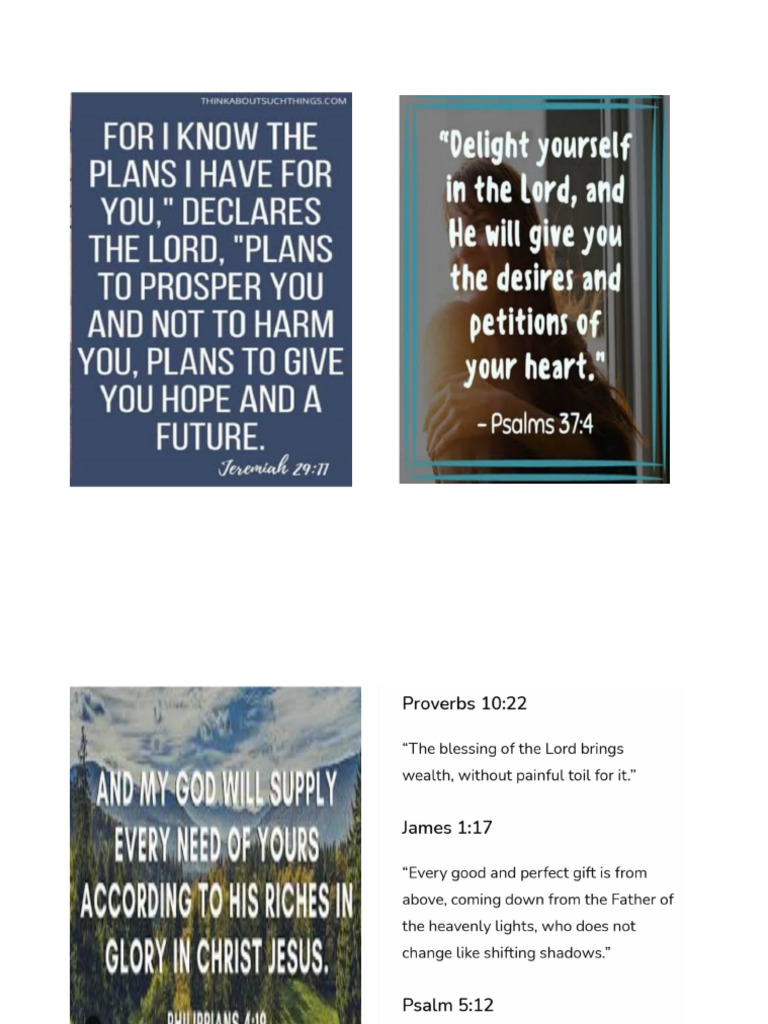 Bible Verses | PDF