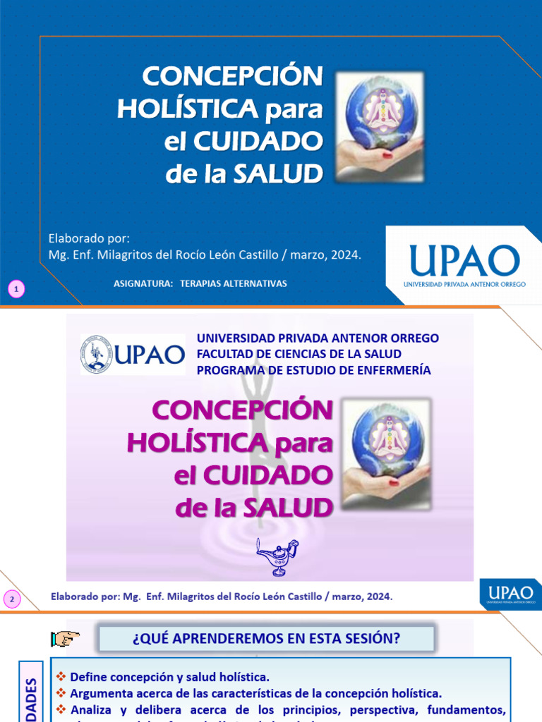 s1 - Enfoque Concepción Holística Del Cuidado. Milagritos - León ...