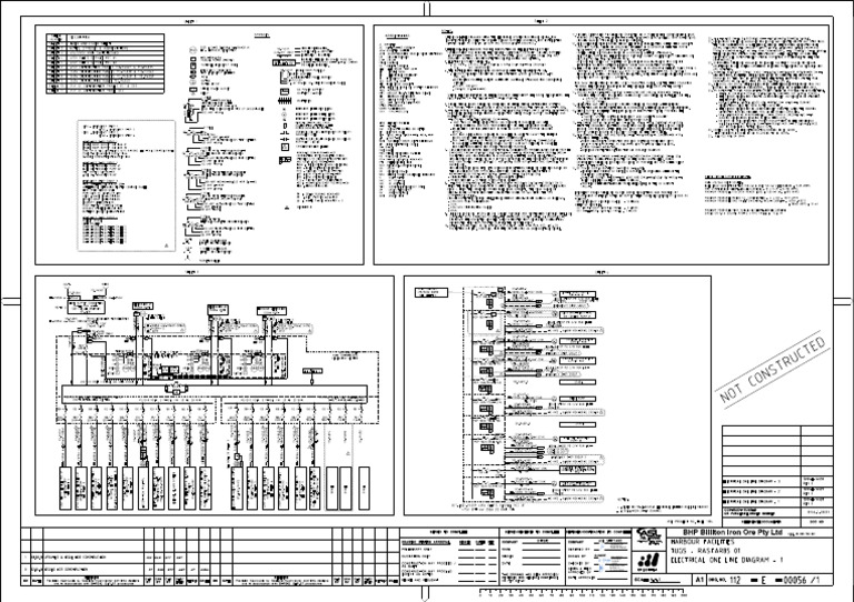 112-E-00056 - 1 Electrical One Line Diagram - 1 | Download Free PDF ...