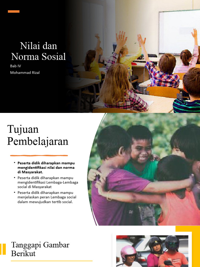 Fungsi dan Jenis Norma Sosial | PDF