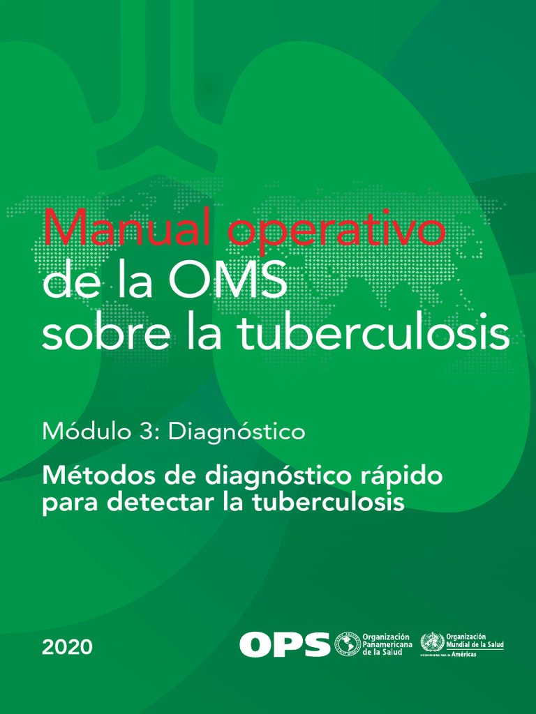 Manual Operativo OMS Sobre TB M3 Diagnostico | PDF | Tuberculosis | Licencia Creative Commons
