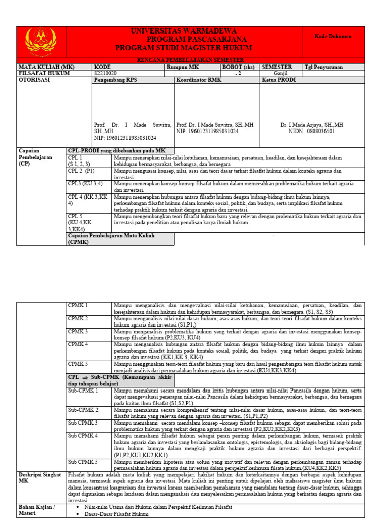 RPS Fils HK MIH-23 Fix | PDF