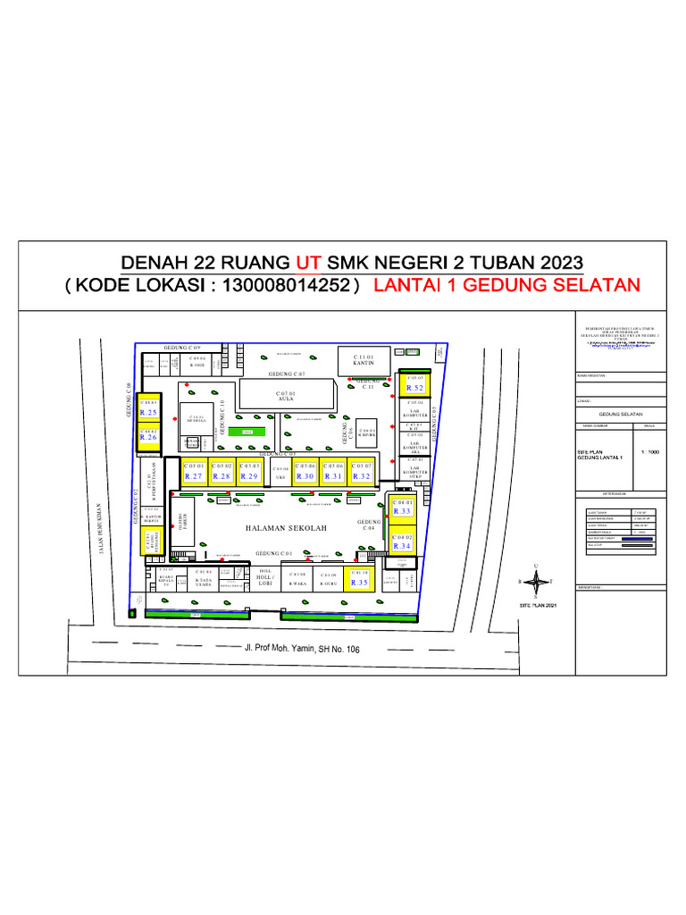 Denah Ut 16 Desember 2023 l.1 | PDF