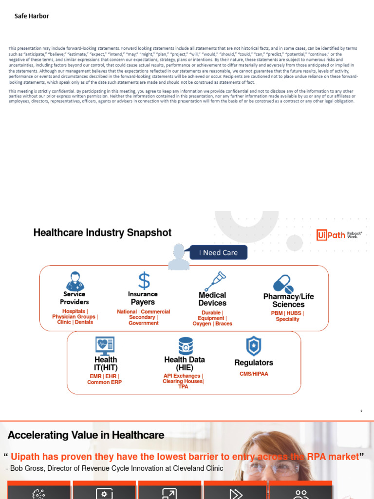 Healthcare Webinar | PDF | Electronic Health Record | Health Care