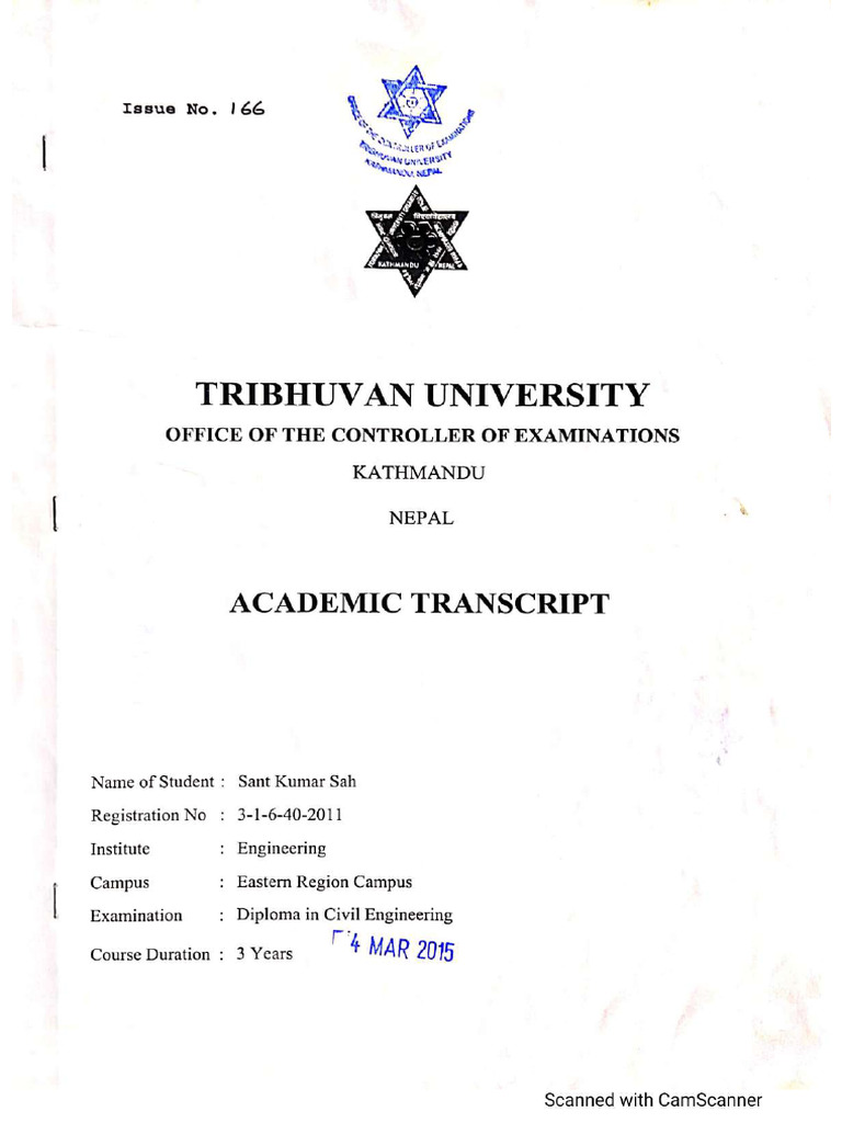 Diploma Transcipt | PDF