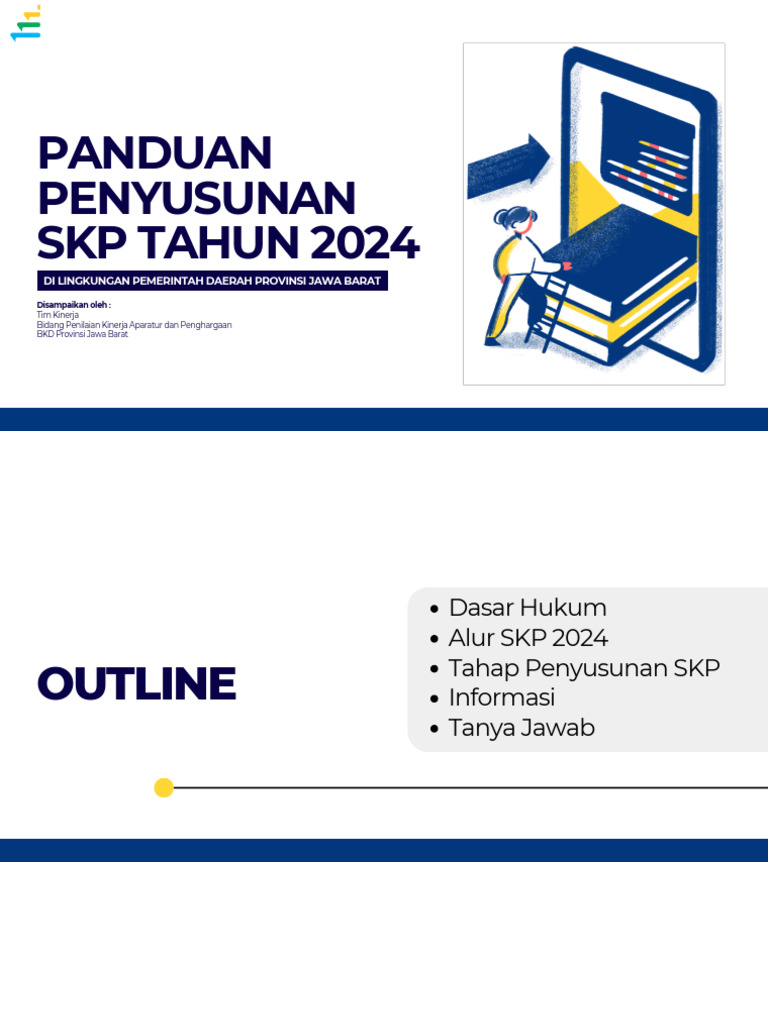 Bahan Tayang Penyusunan SKP Tahun 2024 | PDF