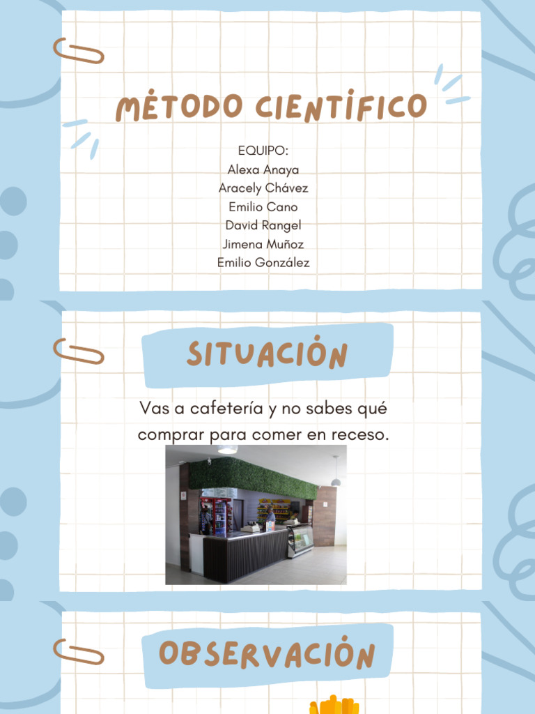 Método Científico Presentación | PDF
