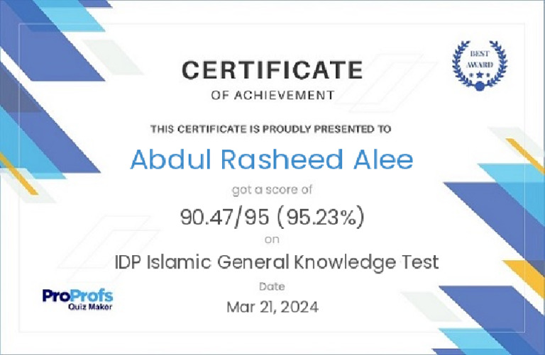 Abdul Rasheed Alee-335633377 | PDF