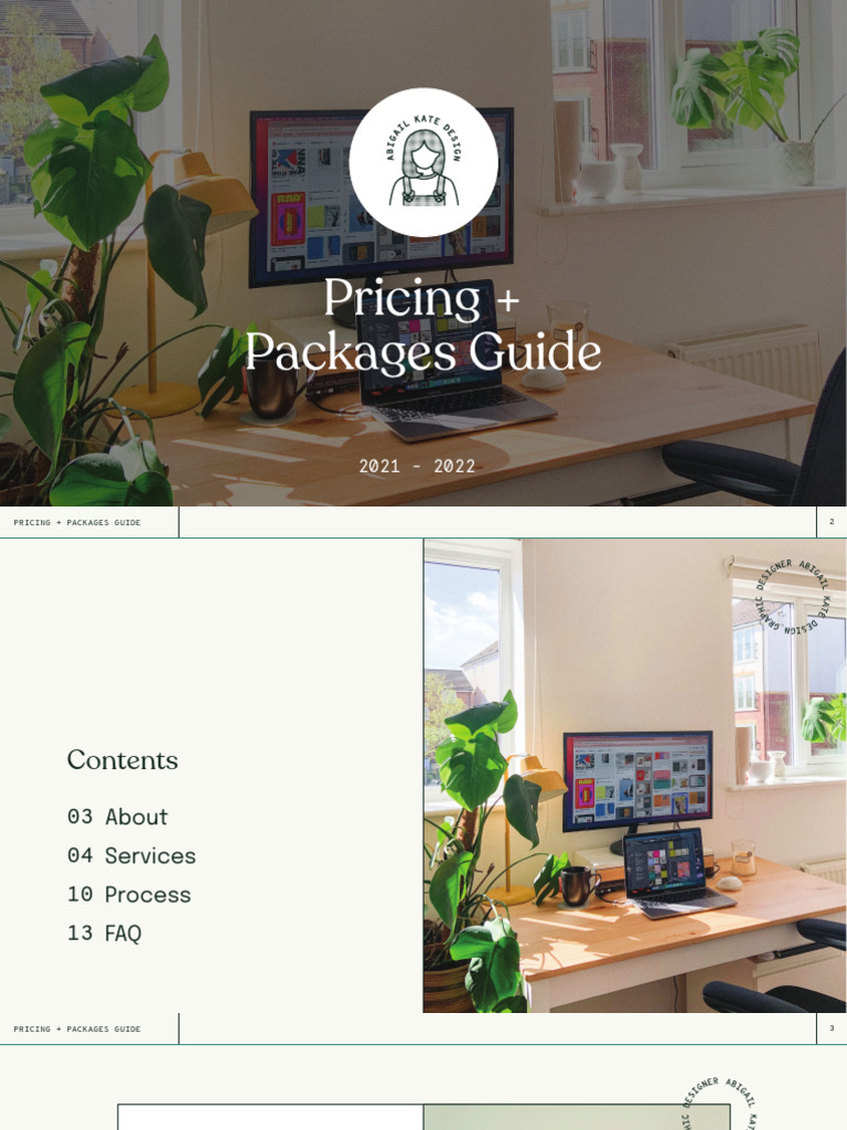 Pricing + Packages Guide | PDF | Brand | Target Audience