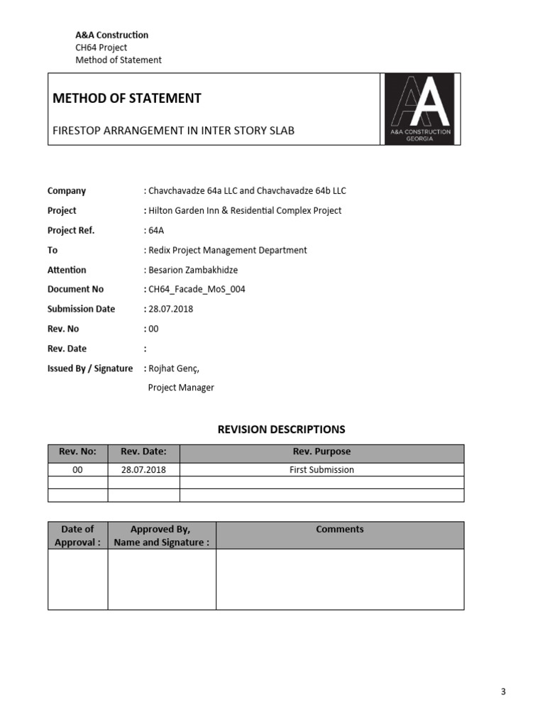 Ch64 Aa Facade Mos 004 | PDF | General Contractor