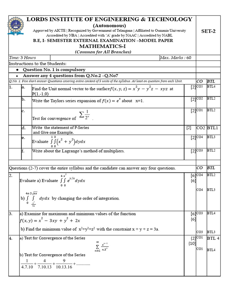 SEE Question Paper Format S-2 | PDF | Geometry | Mathematics