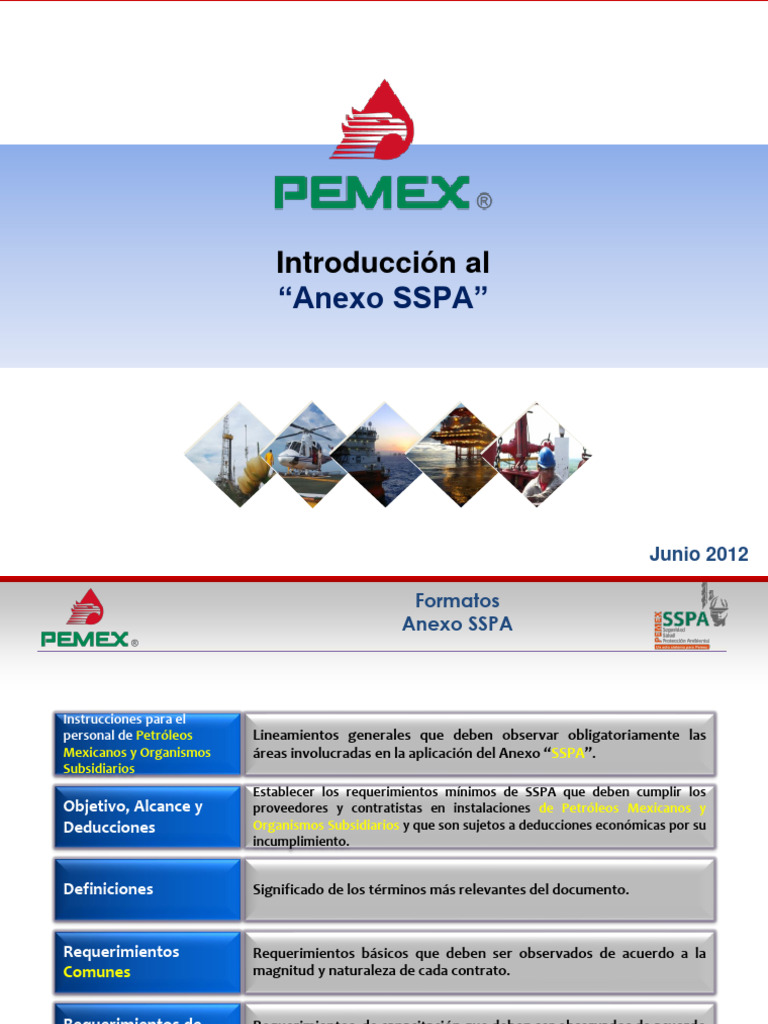 Introduccion Al Anexo SSPA | PDF