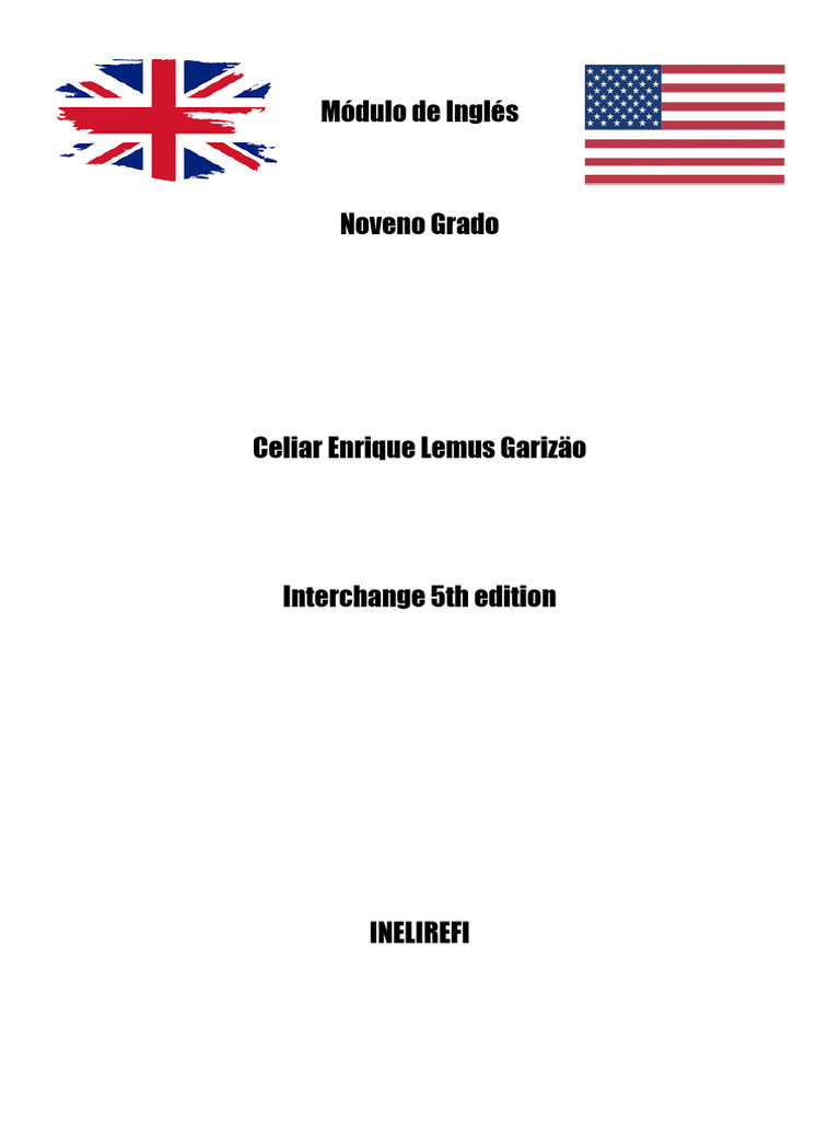 M-DULO DE INGL-S- GRADO NOVENO | PDF