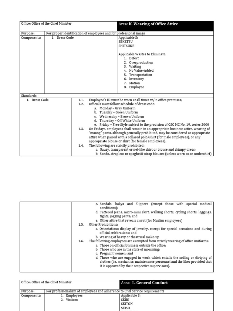 5s Workshop Pdf Clothing Fashion