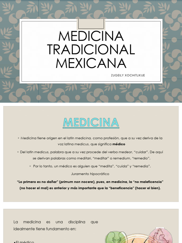 Medicina Tradicional Mexicana | PDF | Medicina