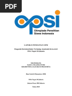 Proposal Opsi 2024 | PDF