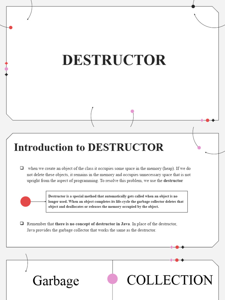 Destructor and Finalize() | PDF | Method (Computer Programming ... Destructor and Finalize() | PDF | Method (Computer Programming ...