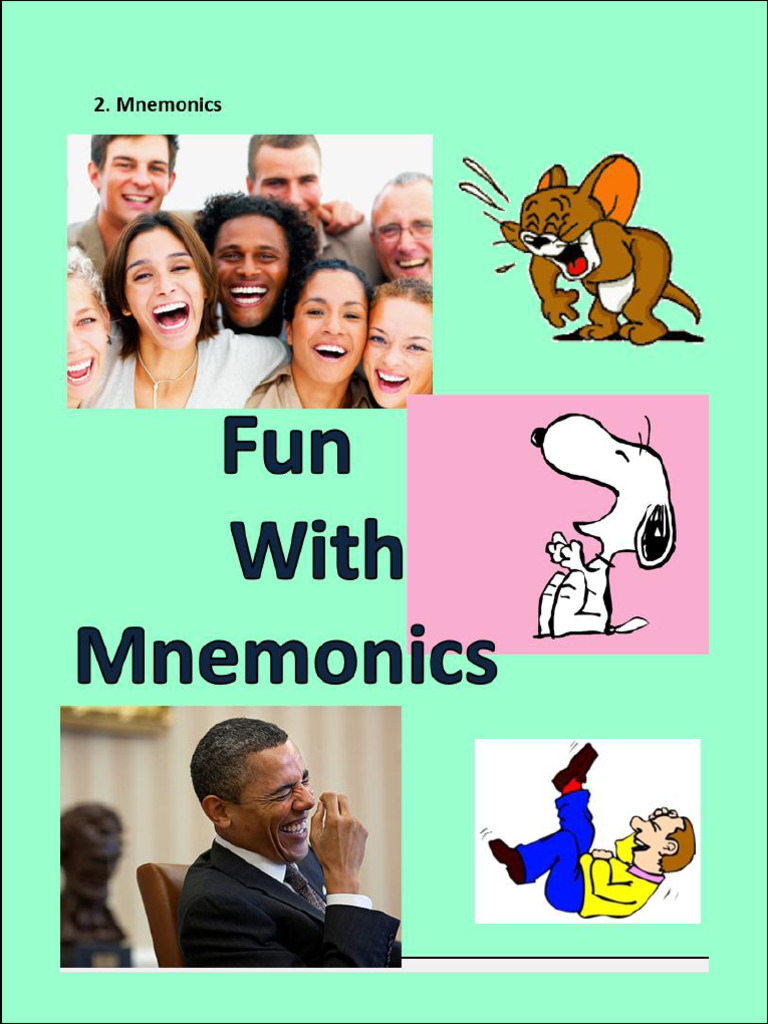 Memory Mnemonics 2 Pdf Mnemonic