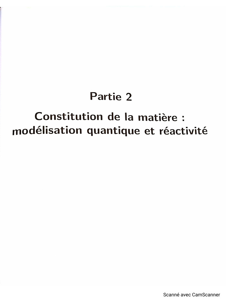 Modele Quantique de L'atome | PDF