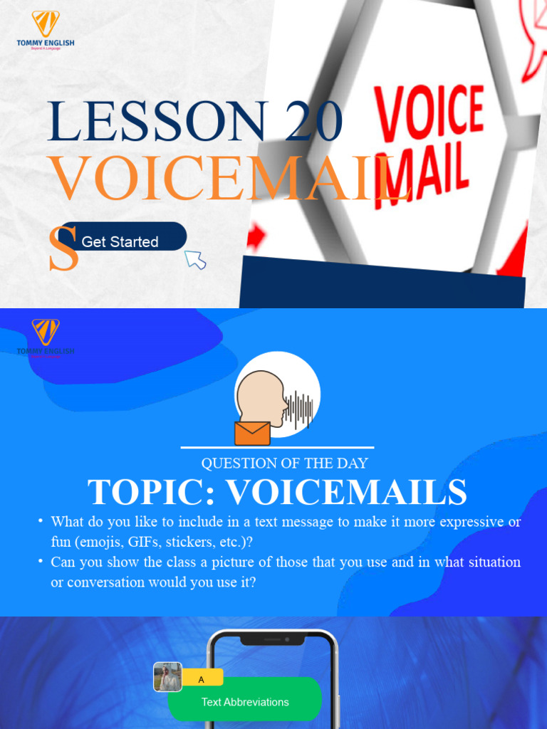 Voicemail Communication Strategies | PDF | Text Messaging | Voicemail