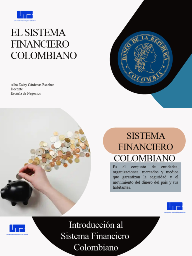 Sistema Financiero Colombiano: Claves y Funciones | PDF | Bancos ...