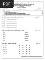 UKG Colours Worksheet Activities | PDF
