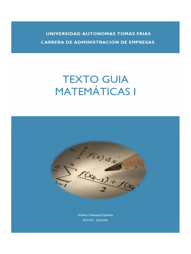 Texto Guia Matematicas 1-2 | Descargar gratis PDF | Proposición | Si y solo si