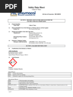 Material Safety Data Sheet - Clorox Healthcare Bleach Germicidal Wipes ...