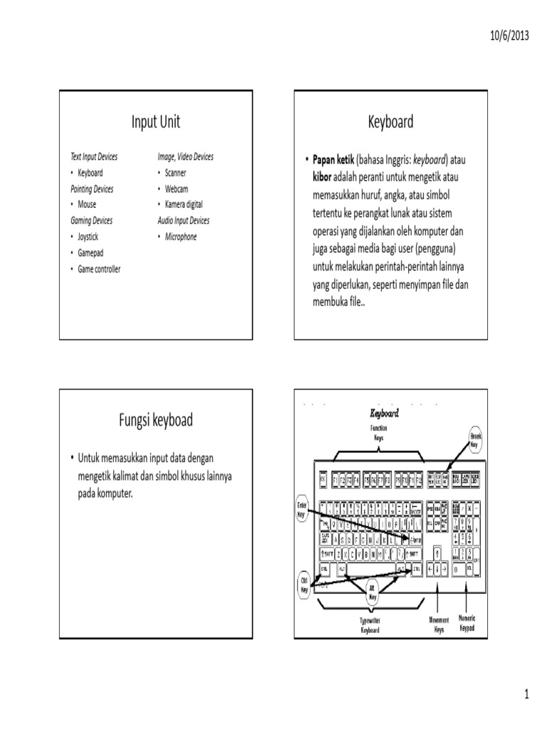 Materi Input Output | PDF