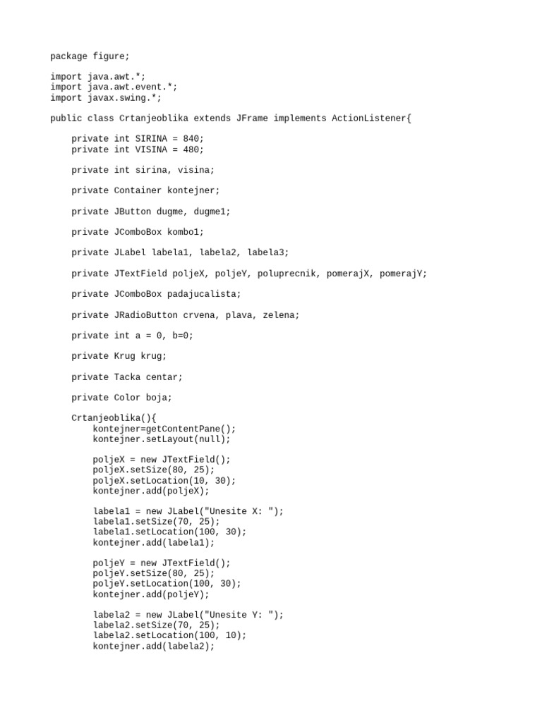 Domaci Prva Klasa | PDF | Software Engineering | Computer Programming