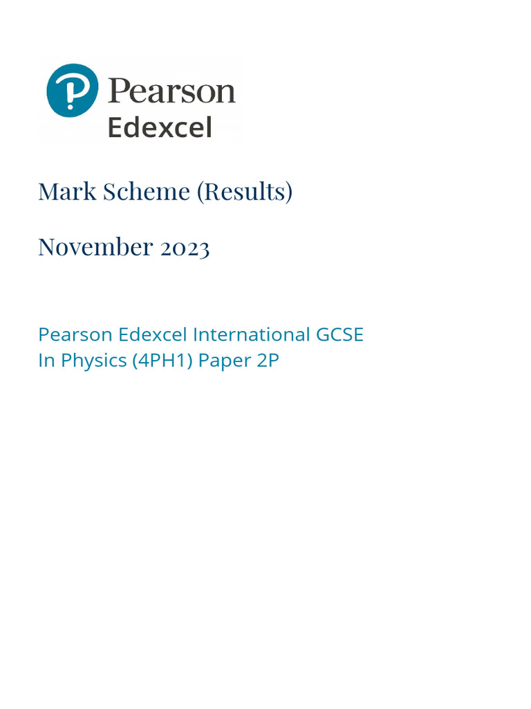 Ig Physics - MS Paper 2P (Nov 2023) | PDF | Momentum | Inductor