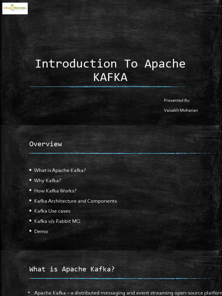 Introduction To Apache Kafka (1) | PDF | Computer Engineering | Information Technology