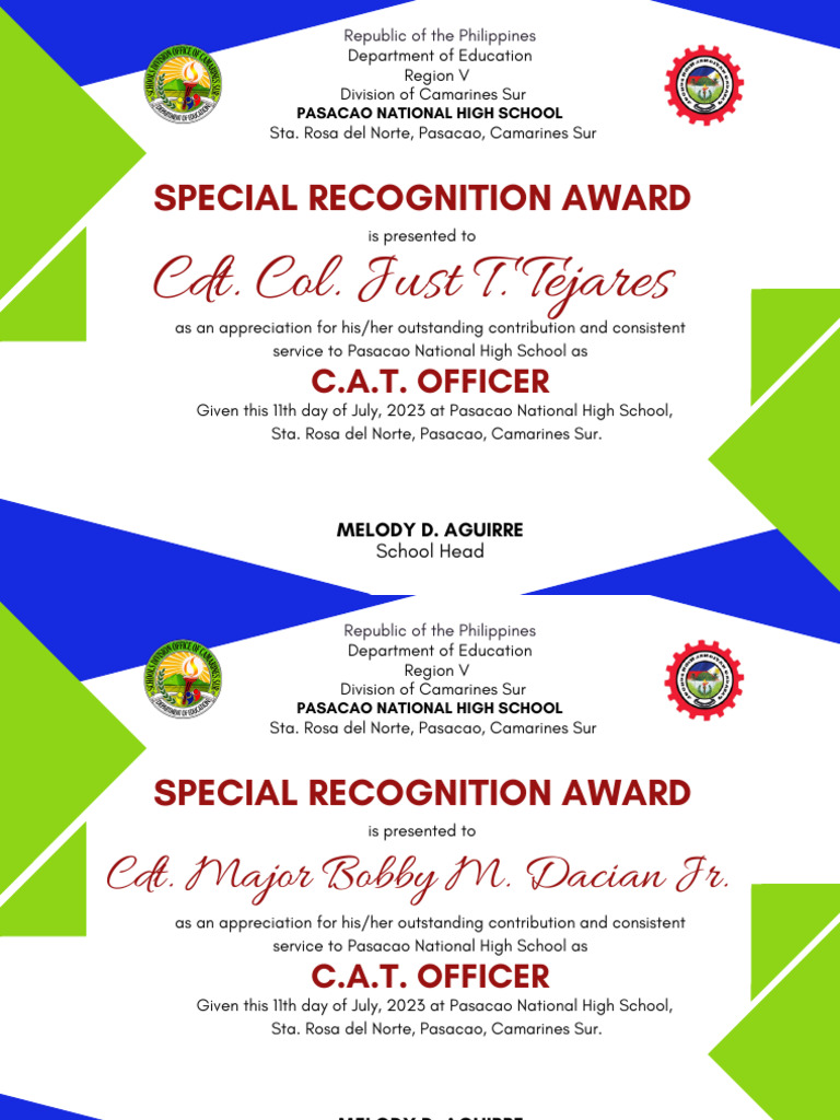 CAT Officers | PDF