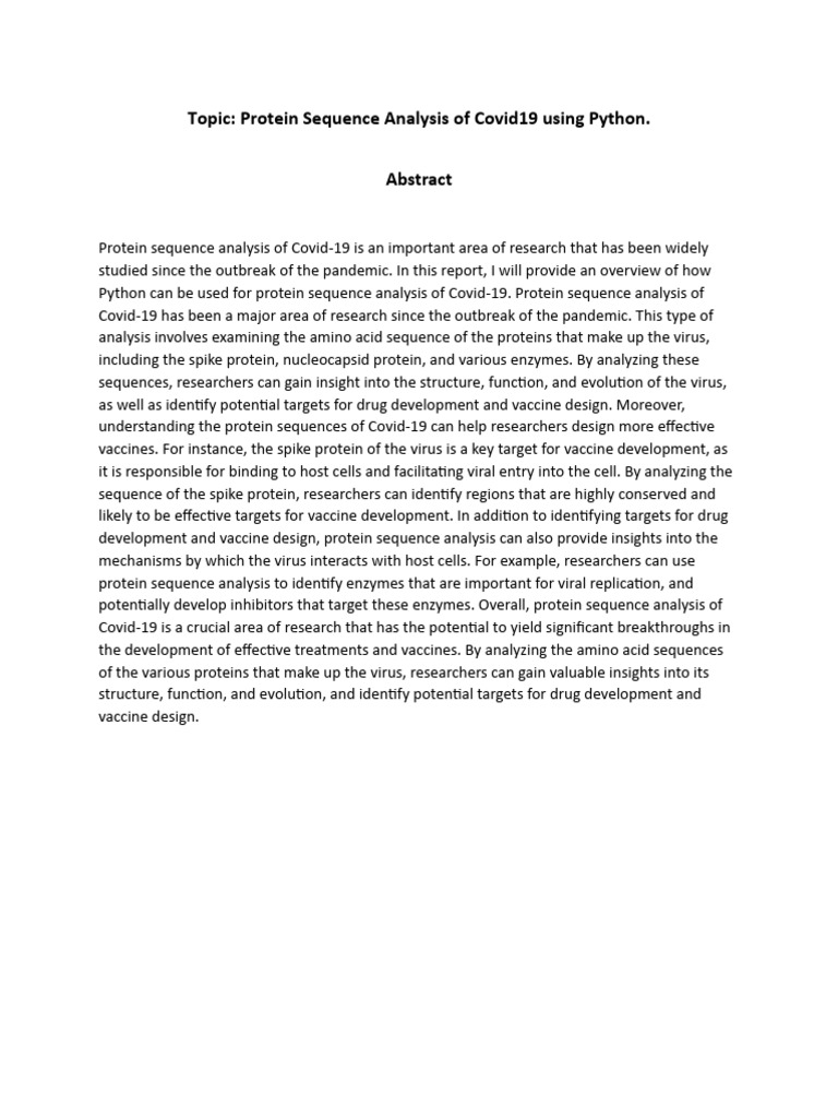 NTCC Report For Plagiarism Check | PDF | Rna | Translation (Biology)