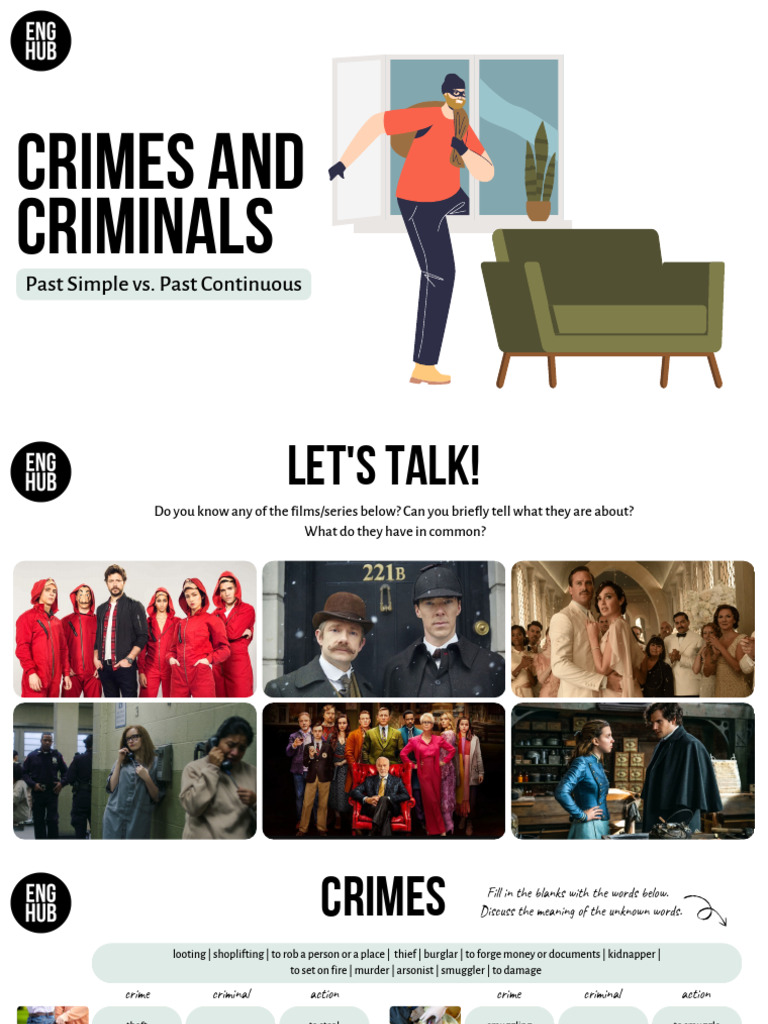 A2-B1 Crimes and Criminals SV | PDF | Detective | Robbery
