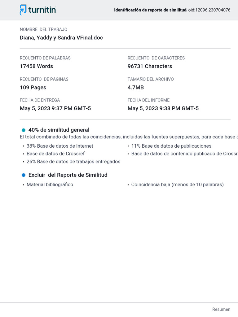 Diana, Yaddy y Sandra VFinal | PDF | Calidad (comercial) | Medicina CLINICA