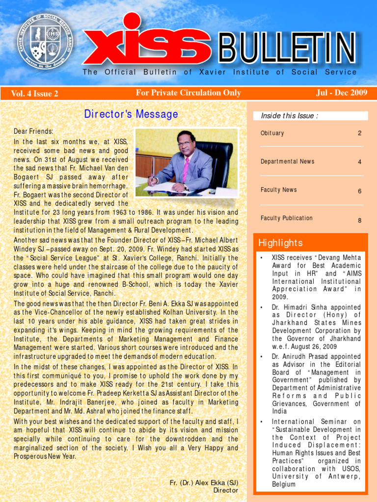 XISS Bulletin 2009-Issue2 | PDF
