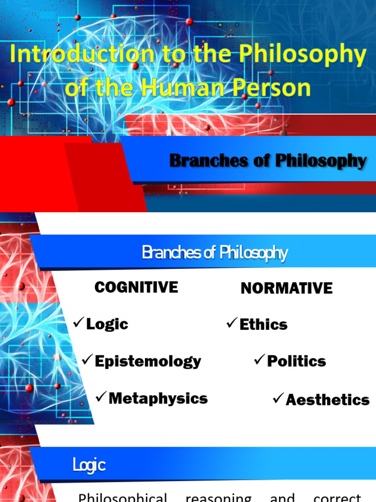 2-IPHP-Lesson-1-Branches-of-Philosophy | PDF