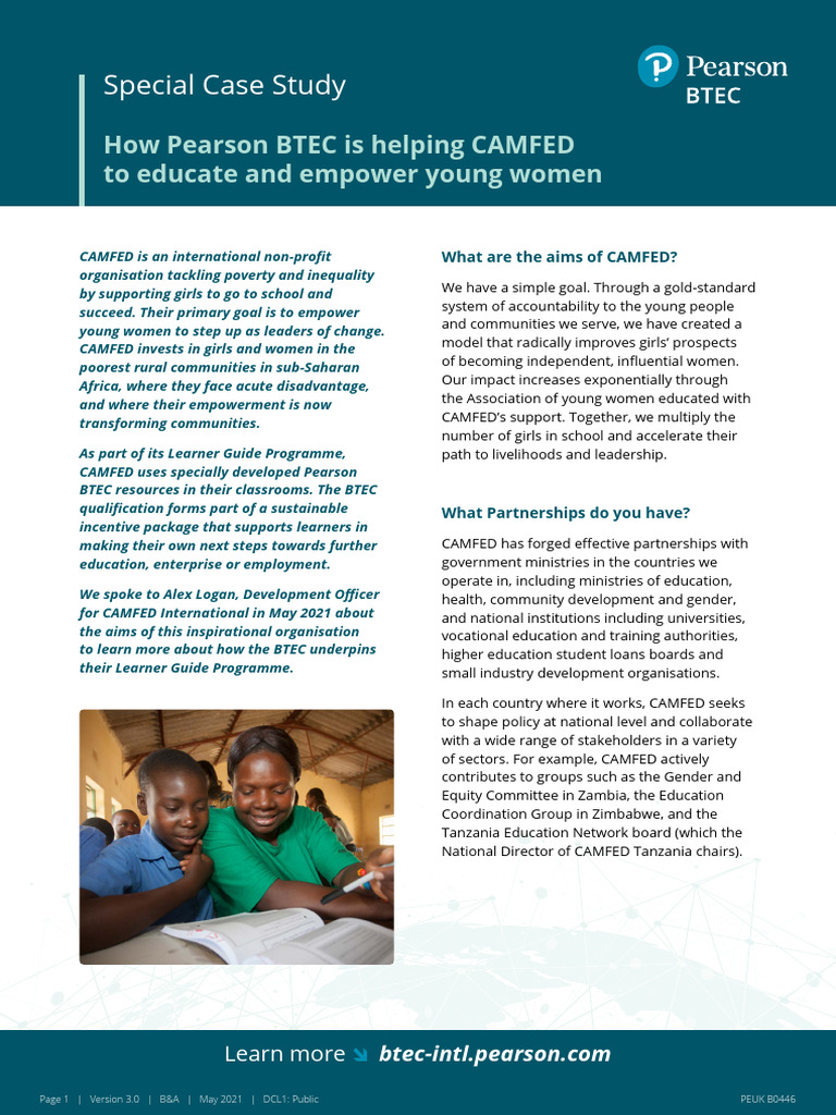 Camfed Case Study | PDF