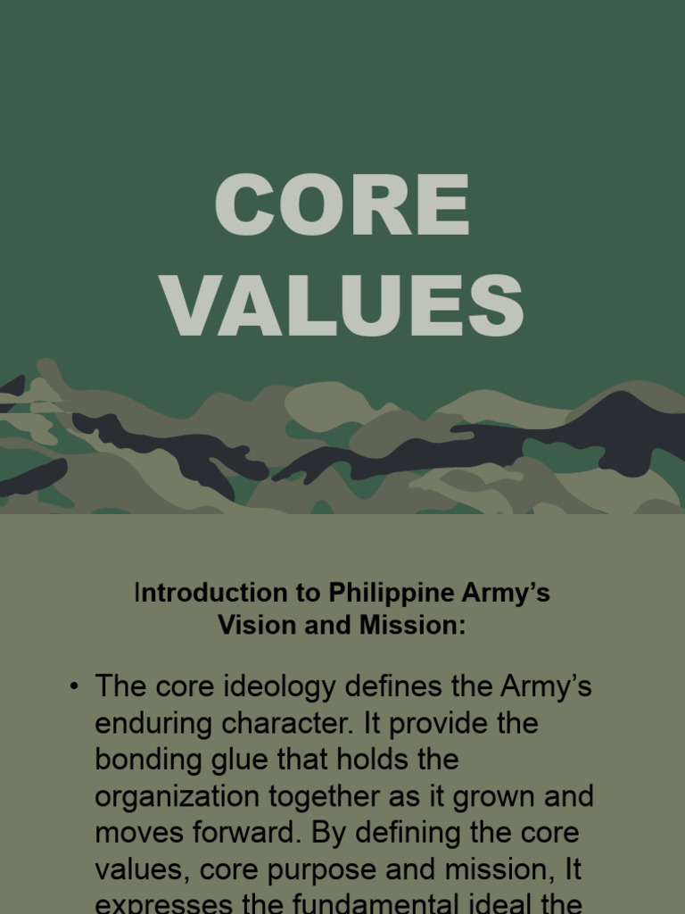 Core Values Pdf