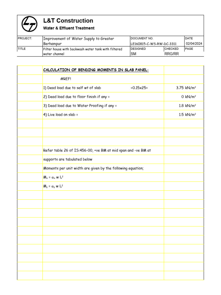 6) Roof Slab Design | PDF | Structural Engineering | Building Engineering