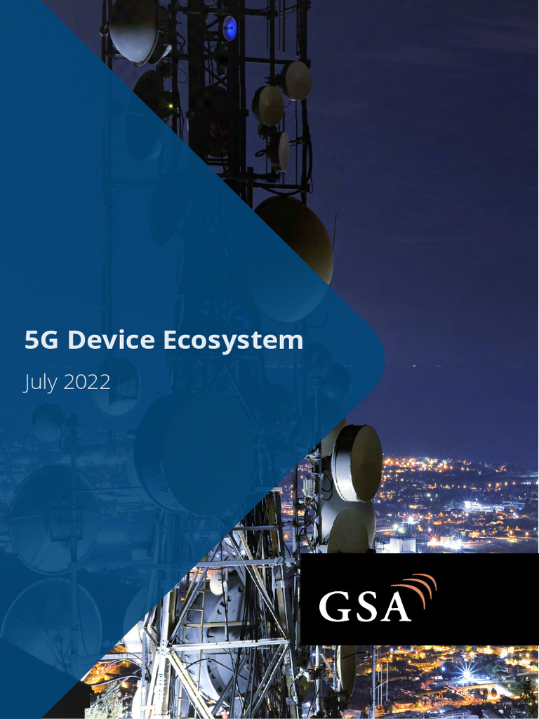 GSA 5G Device Ecosystem Summary July 2022 | PDF | Customer Premises Equipment | Telecommunications
